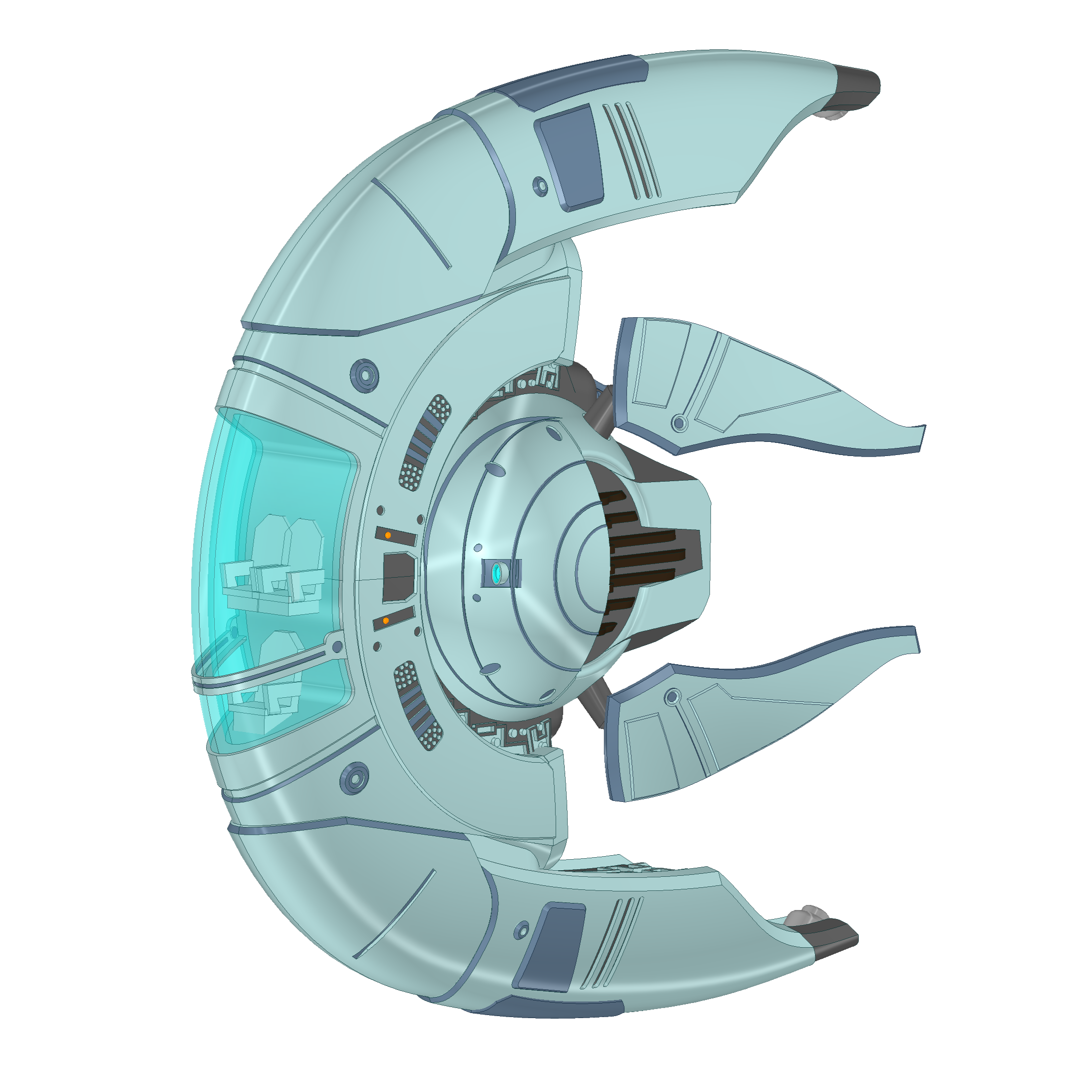 USS Prodigy / USS Protostar Runway Submarine Model | Star Trek Prodigy ...