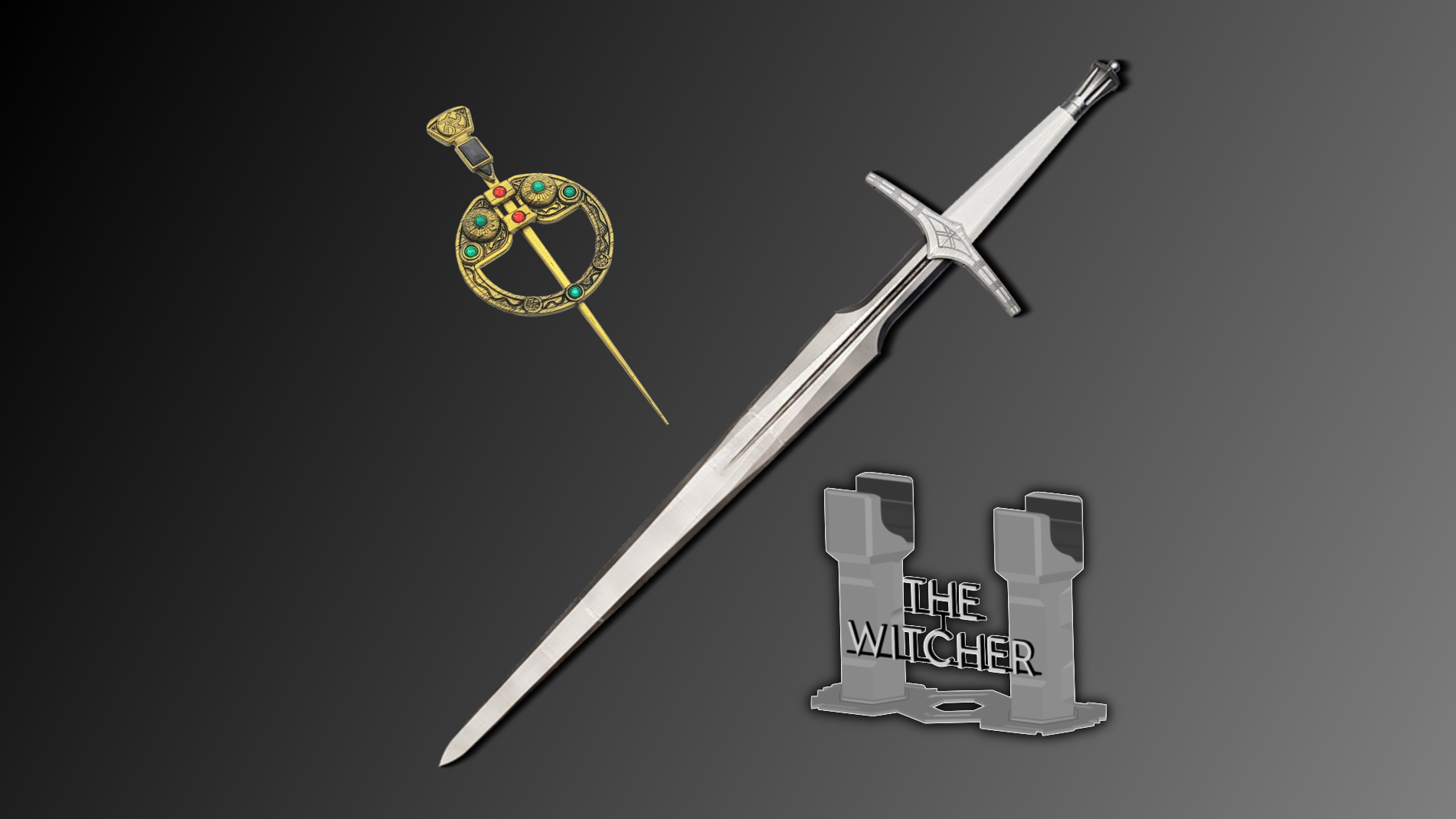 The Witcher Silver Sword | Netflix | Cosplay Prop. | By Collins Creati ...